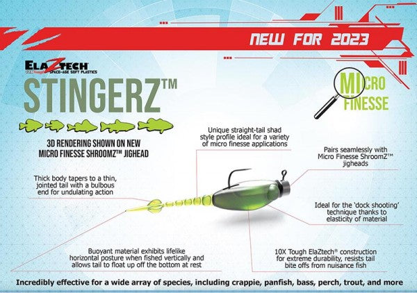Z-MAN MICRO FINESSE STINGERZ – Canadian Tackle Store