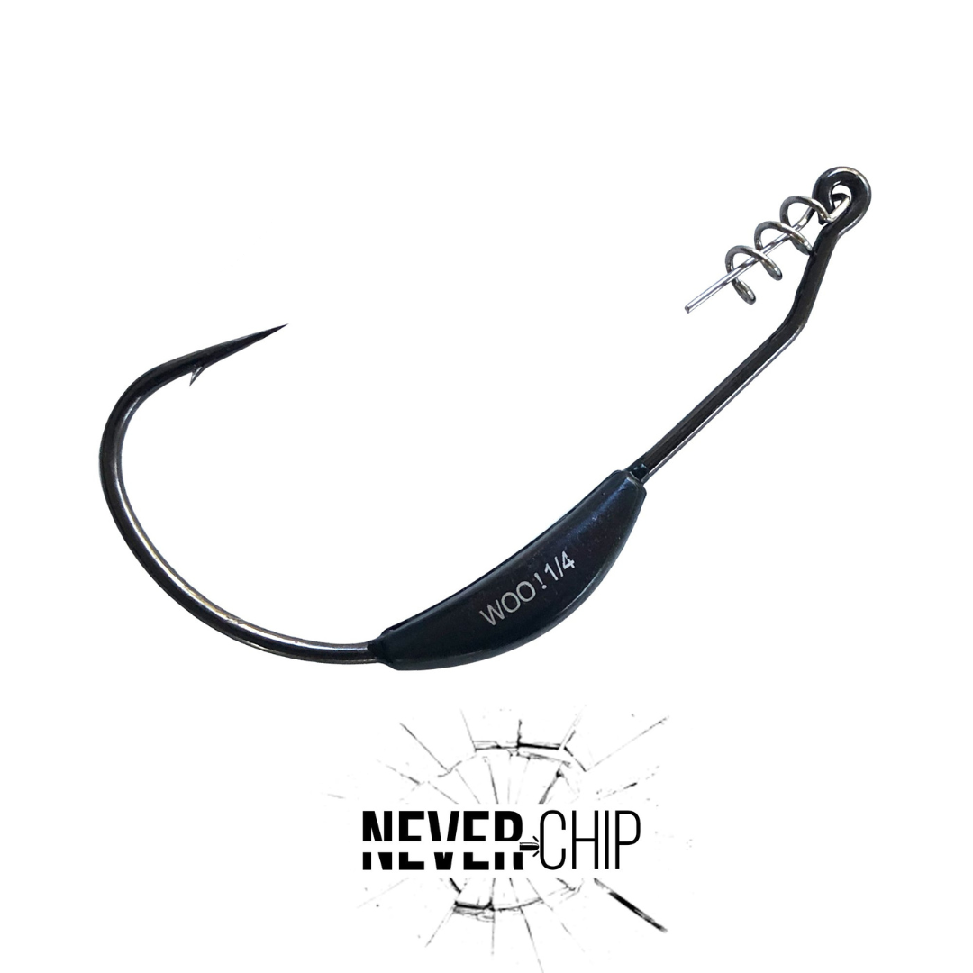 WOO! Tungsten Swimbait Hook - NEVER CHIP – Canadian Tackle Store