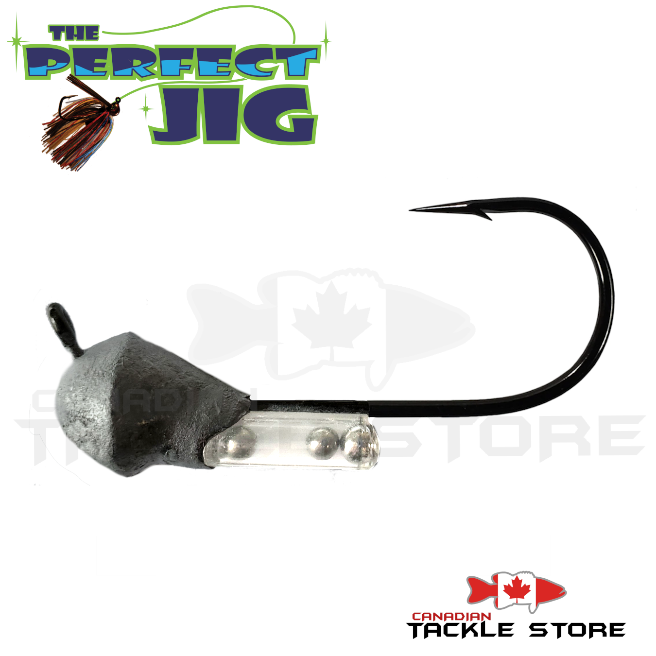 The Perfect Jig Goby Rattle Tube Head – Canadian Tackle Store