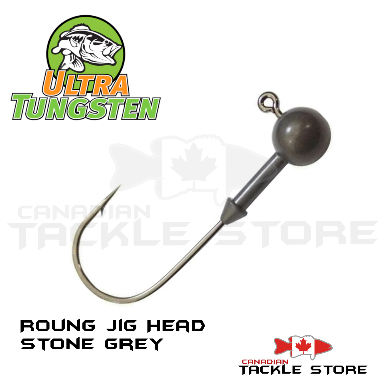 Ultra Tungsten Round Jig Head – Canadian Tackle Store